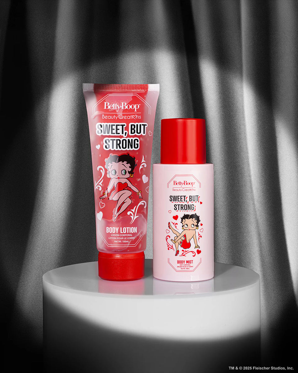 Betty Boop “ Sweet, but strong” body mist and lotion set – illmon beauty