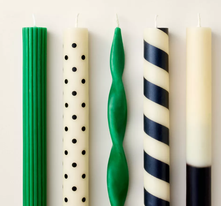 5ct Taper Candle Set - kate spade new york x Target – illmon beauty